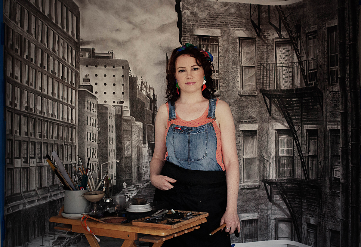 Miriam Innes: Charcoal Chronicles of Urban Realism | TheArtWorldPost ...