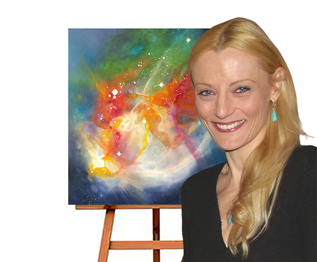 Eliora Bousquet: Painting the Cosmos in Abstract Splendor ...